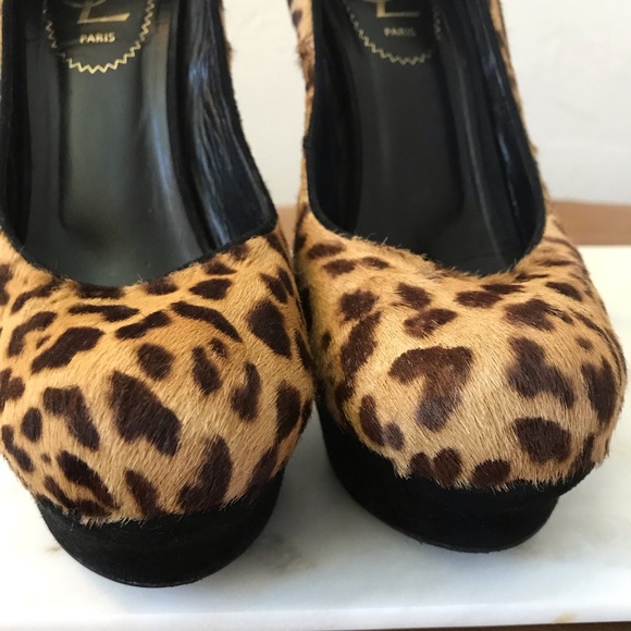 Yves Saint Laurent | Shoes | Ysl Palais Leopard Calf Hair Pump | Poshmark